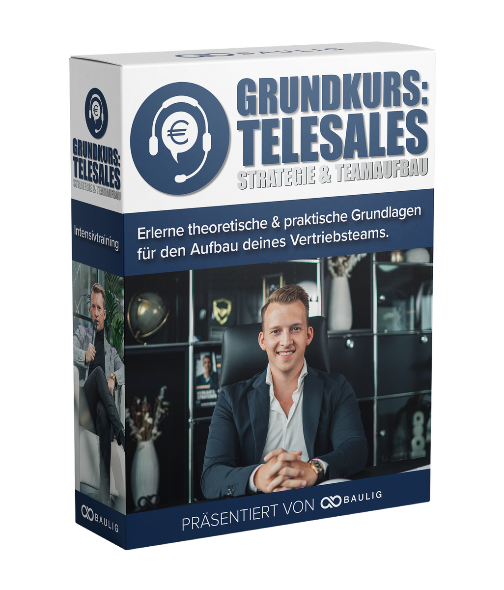 Grundkurs: Telesales (Strategien & Teamaufbau) – Baulig Shop